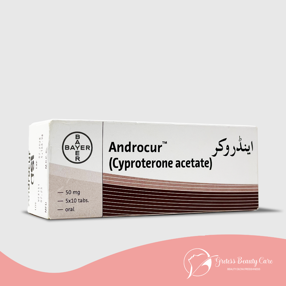 Androcur 50MG (Cyproterone Acetate) – Gretess Beauty Care